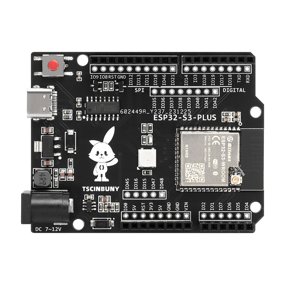 Esp32 S3 Plus Expansion Board For Arduino Uno R3r4 Tscinbuny