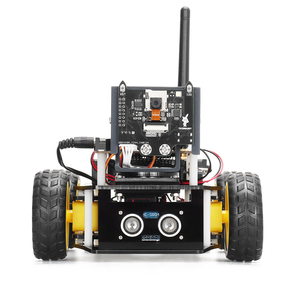 Esp32 Camera Ackermann 4wd Robot Car Kit For Arduino Programming 3048