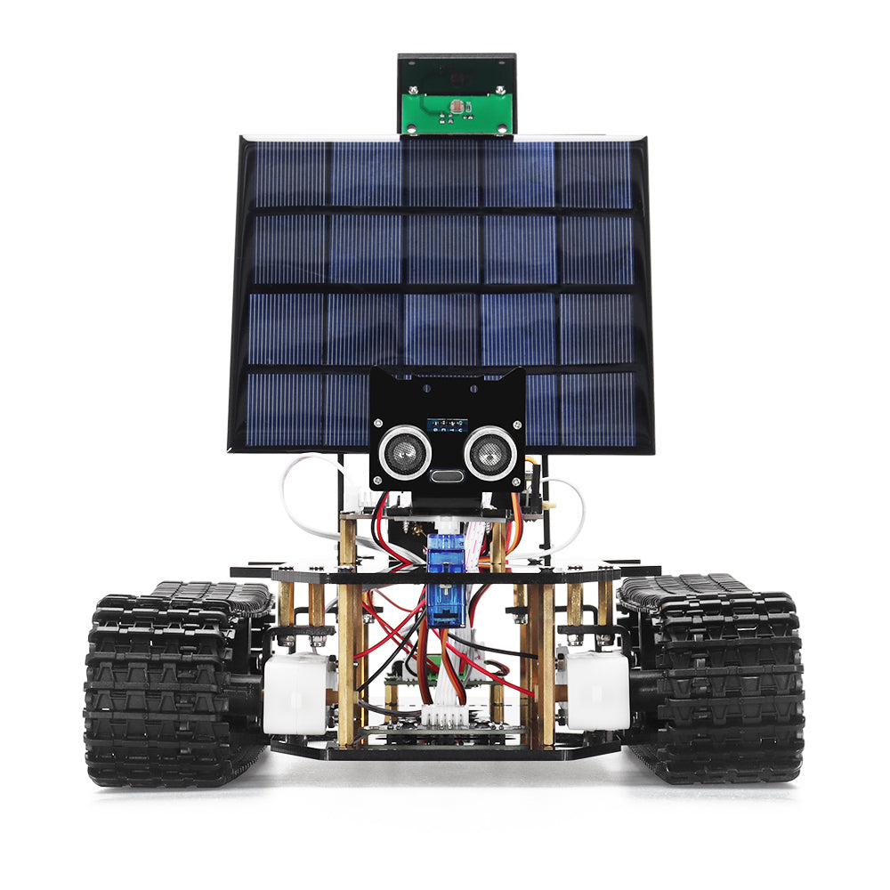 Tscinbuny ESP32 Robot Car Kit with App Control & Solar Charging, Progr – TSCINBUNY