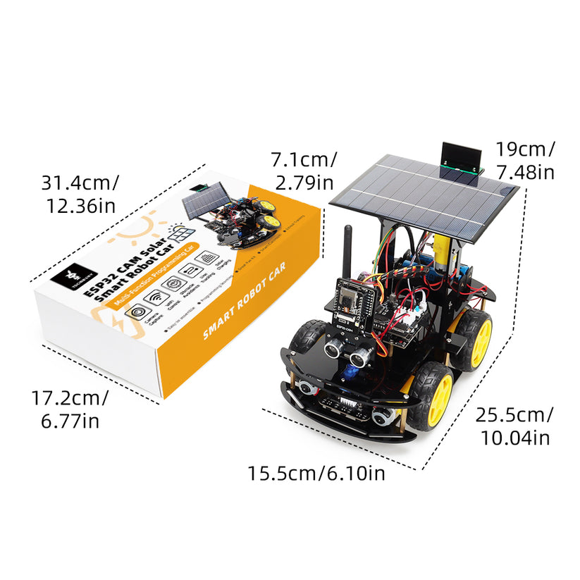 ESP32 Camera Robot For Arduino Solar Tracking Kit – TSCINBUNY