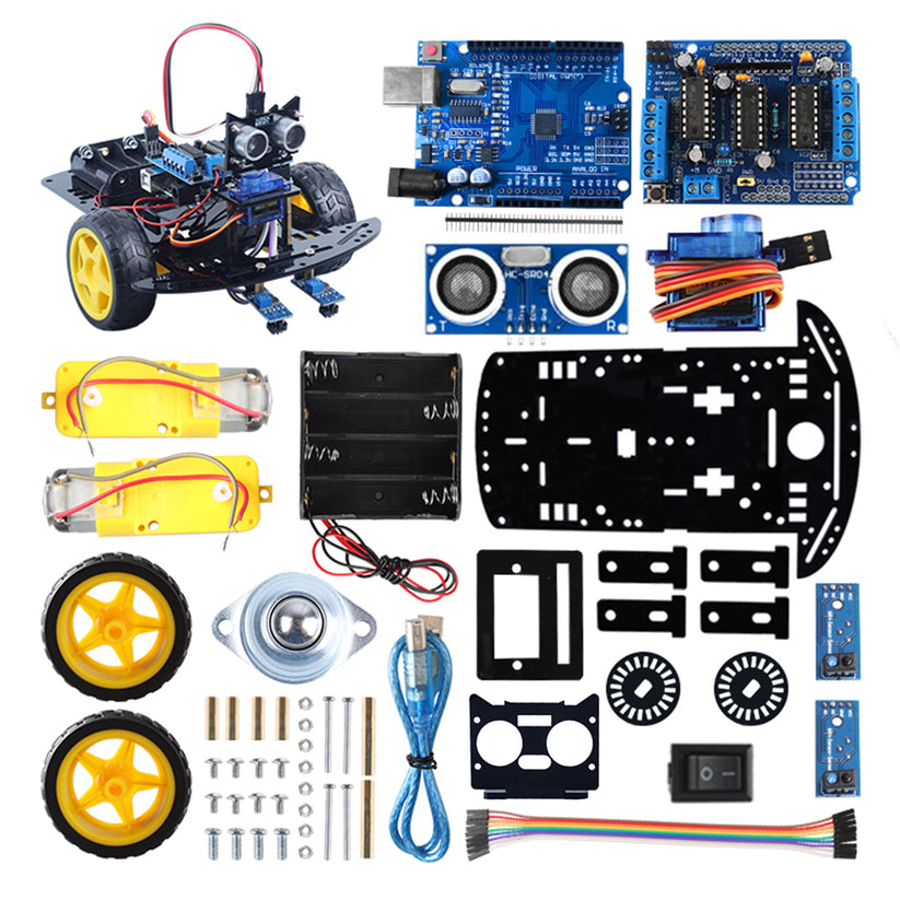2WD Smart Programmable Robot Car Kit For Arduino Uno – TSCINBUNY