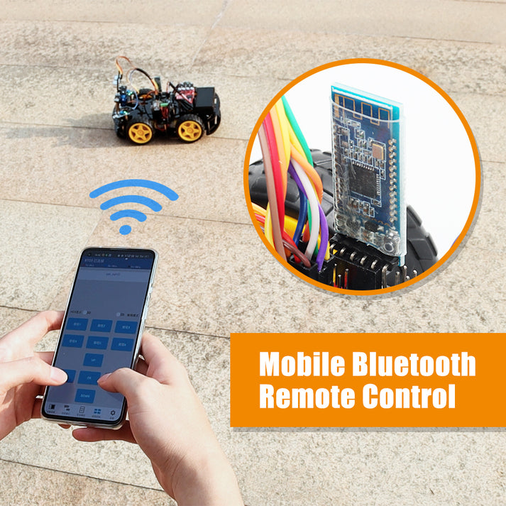 Smart Robot Car Kit For Arduino Uno R3 with App and Codes – TSCINBUNY