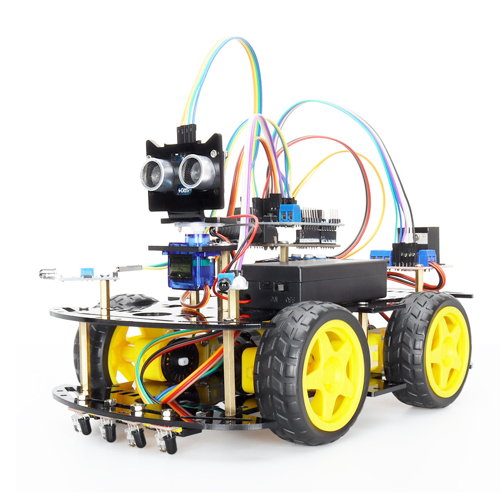 Robot Car Kit For Arduino Uno R3 – TSCINBUNY Robot Car Kit For Arduino Uno R3 – TSCINBUNY