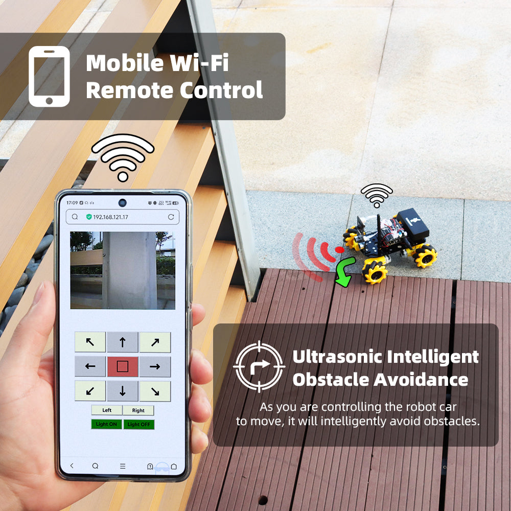 Tscinbuny Esp32 Robot Kit For Arduino Uno Wifi Camera Programmable Ro Tscinbuny